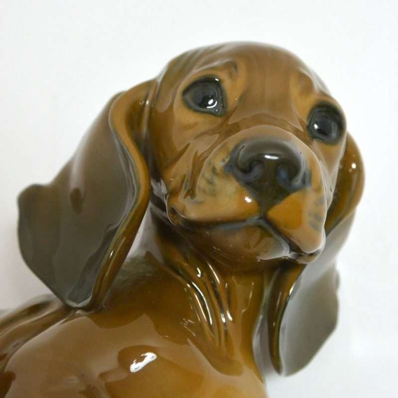Rosenthal Dachshund Puppy T. Karner #1247 - A Dogs Tale Collectibles
