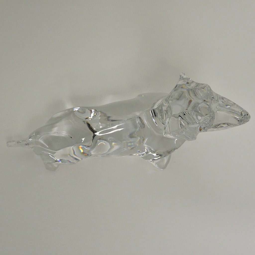 Baccarat Crystal Dachshund Dog - A Dogs Tale Collectibles