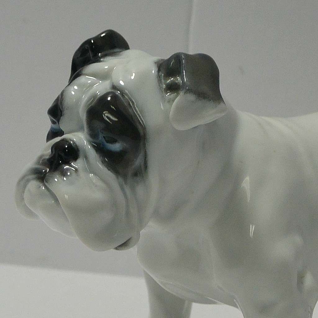 Vintage Rosenthal Bulldog by Fritz Diller - A Dogs Tale Collectibles