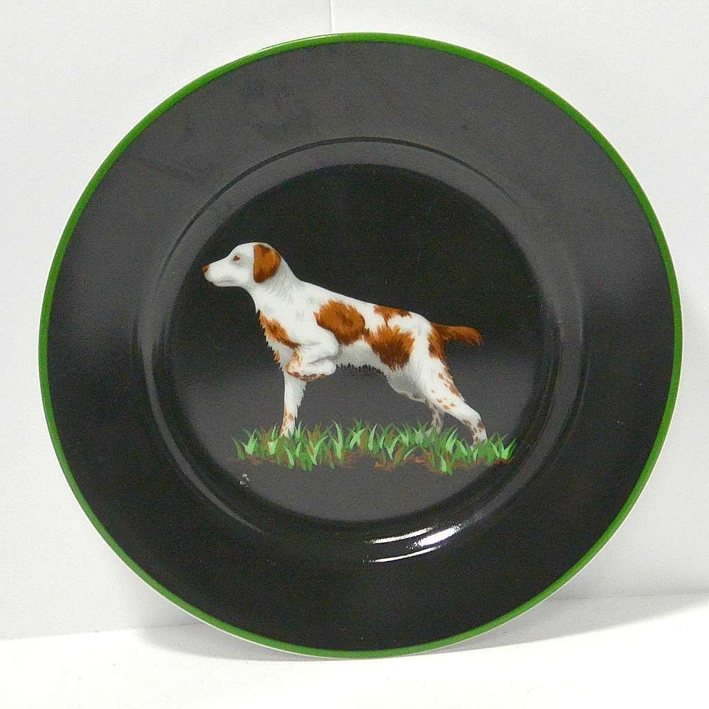 Brittany Spaniel Dog Tiffany & Co. Decorative Plate - A Dogs Tale ...