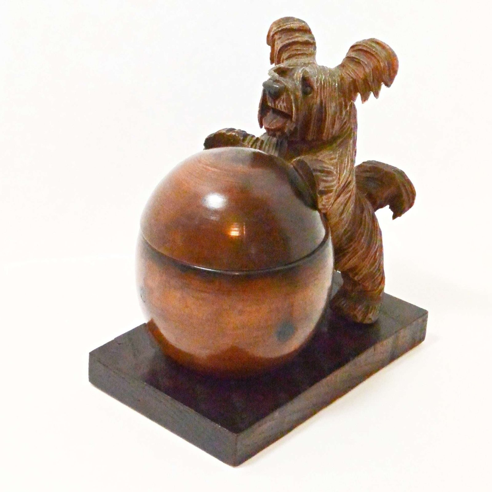 Anri Hand Carved Wood Dog Humidor 1926-{{mpg_productsku} - A Dogs Tale ...