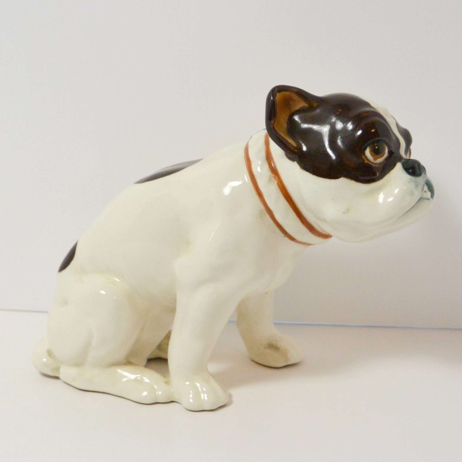 Vintage Czech Pottery Bulldog Figurine c. 1930's- 1940's - A Dogs Tale ...