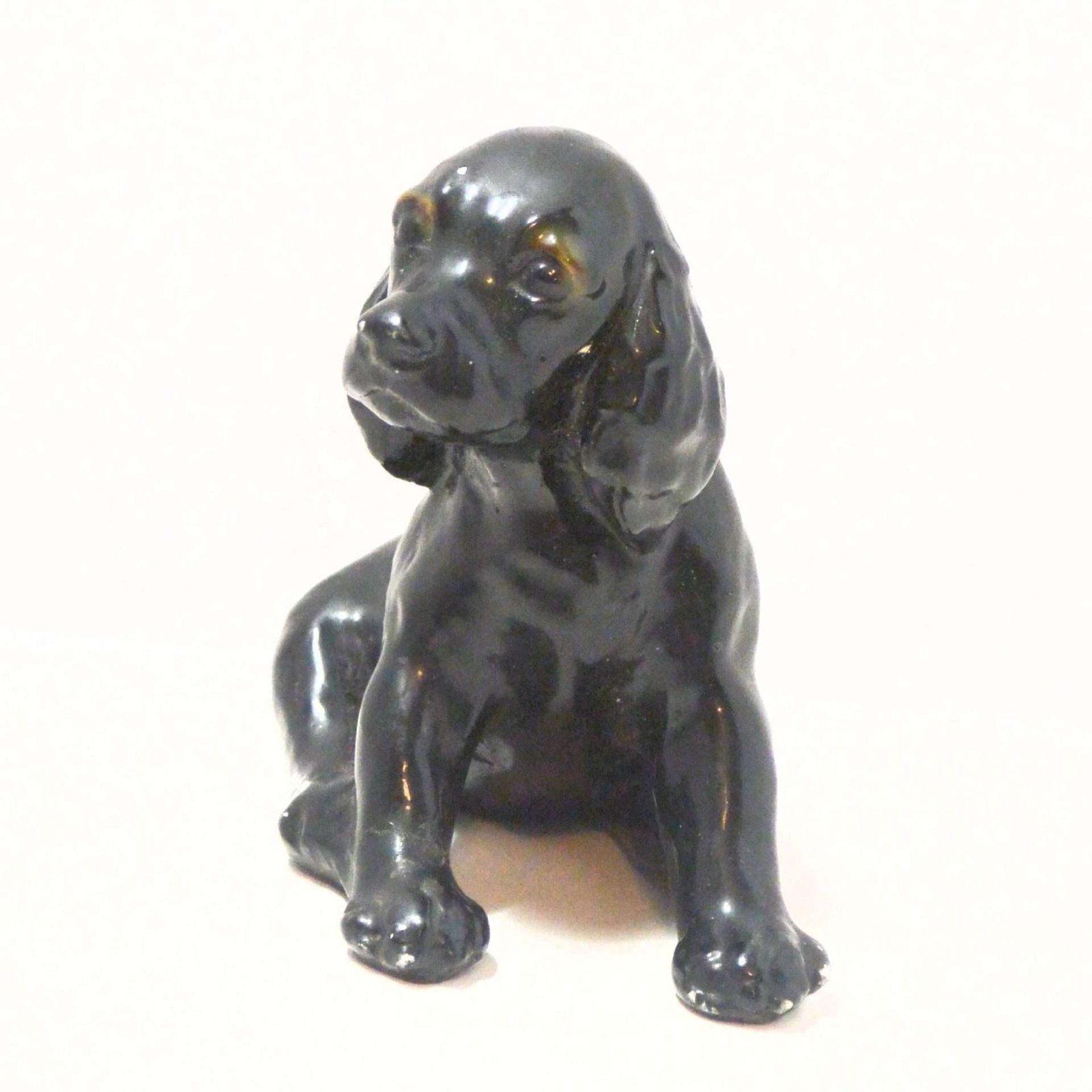 Mortens Studio Black Cocker Spaniel Puppy Figurine - A Dogs Tale ...